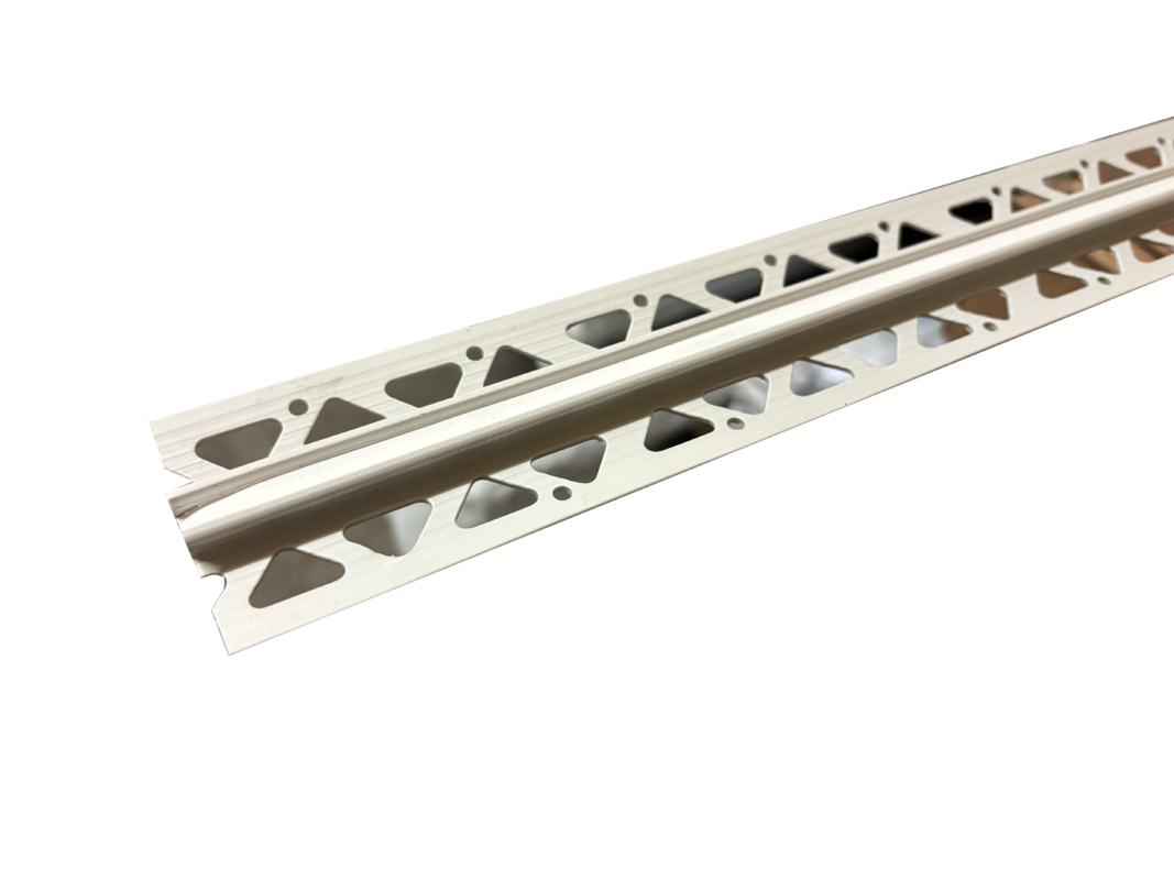 White uPVC Movement bead 2.5m lengths - Rowebb